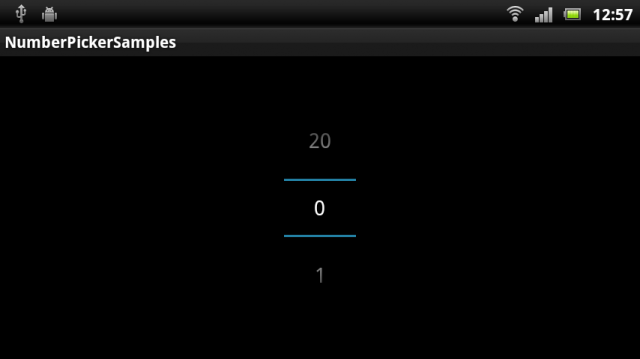 [Android Tips] 2.1 から Holo テーマ の NumberPicker を使う ｜ Developers.IO