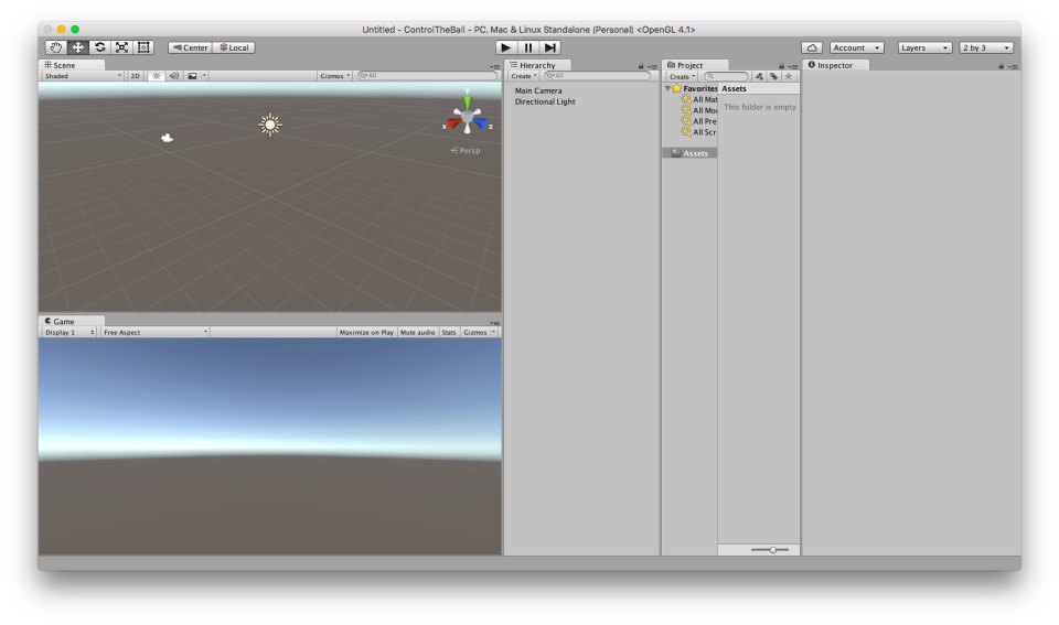 【はじめてのUnity】第一回：ボールを操作する | DevelopersIO