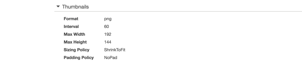Amazon Elastic Transcoderでサムネイル画像を作成してみた Developersio