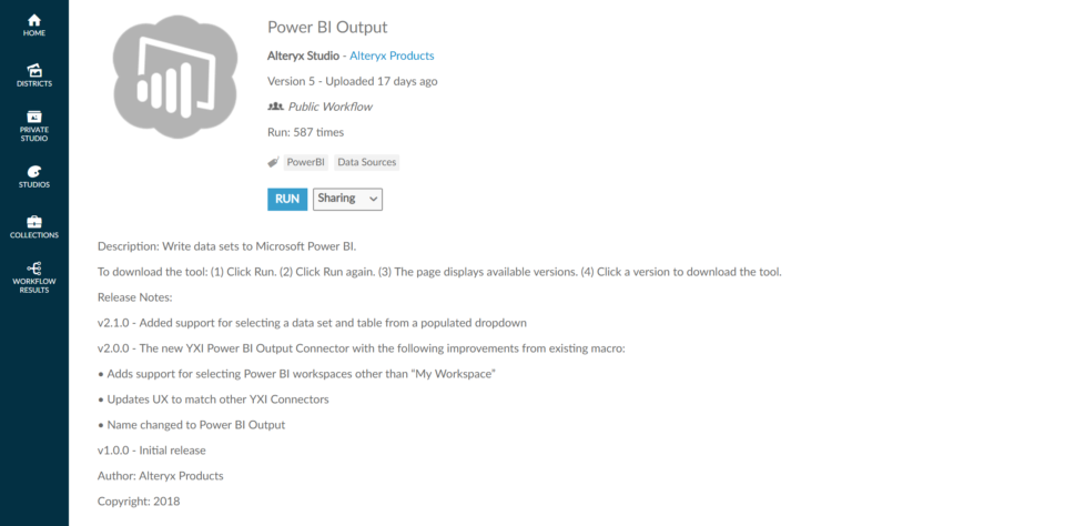 AlteryxのPower BI Outputツールを使ってみよう ～Azure Active Directoryのセットアップとツールの設定 ...