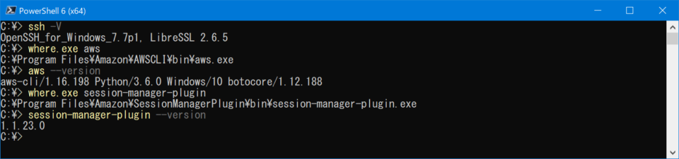 AWS Systems Manager セッションマネージャーで Windows 10 でSSH・SCPしてみた | DevelopersIO