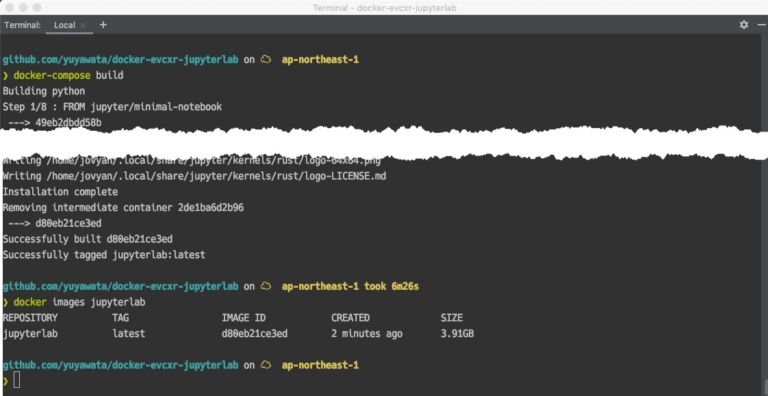Evcxrを使ってJupyter Notebook（JupyterLab）でRustを実行する | DevelopersIO