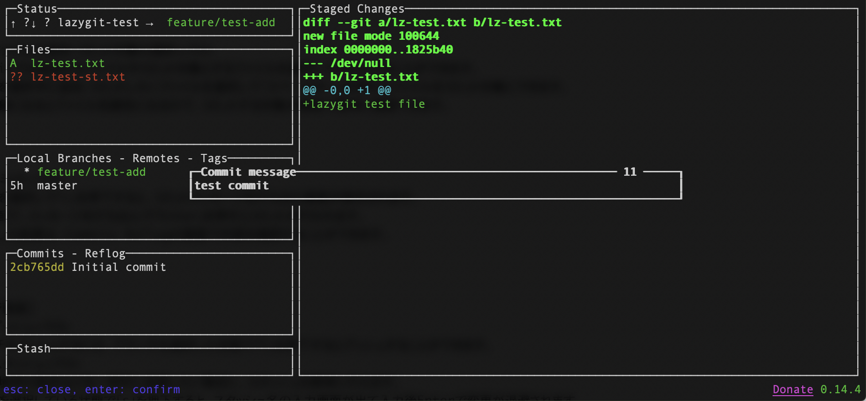 【Gitコマンド入力をお手軽に！】ターミナルUIのGitツール「lazygit」の紹介 | DevelopersIO
