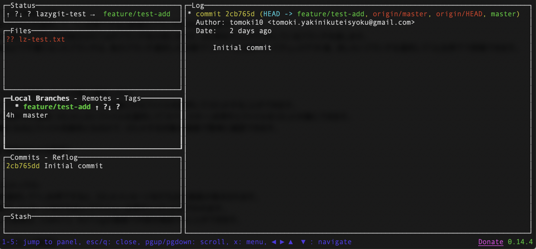 【Gitコマンド入力をお手軽に！】ターミナルUIのGitツール「lazygit」の紹介 | DevelopersIO