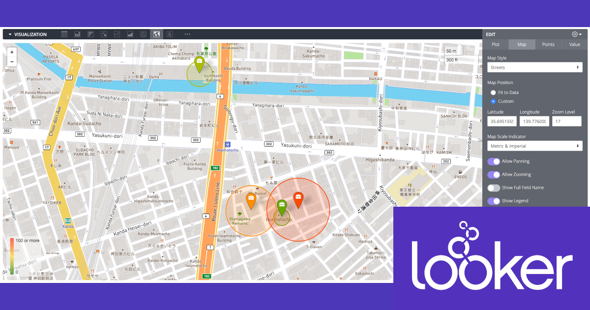 Lookerの可視化(Vizualization)で何が出来るか確認してみる – マップ(Map)編 #looker | DevelopersIO