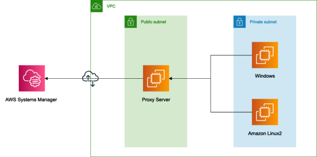プロキシサーバを経由して AWS Systems Manager 利用する際の設定をやってみた | DevelopersIO