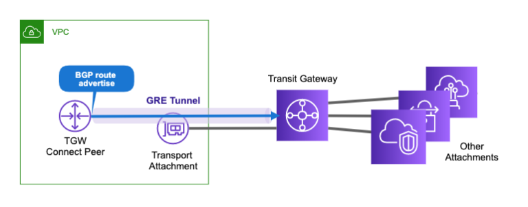 Transit Gateway ConnectでAWS Transit GatewayにGREトンネル経由でルート伝搬してみる | DevelopersIO