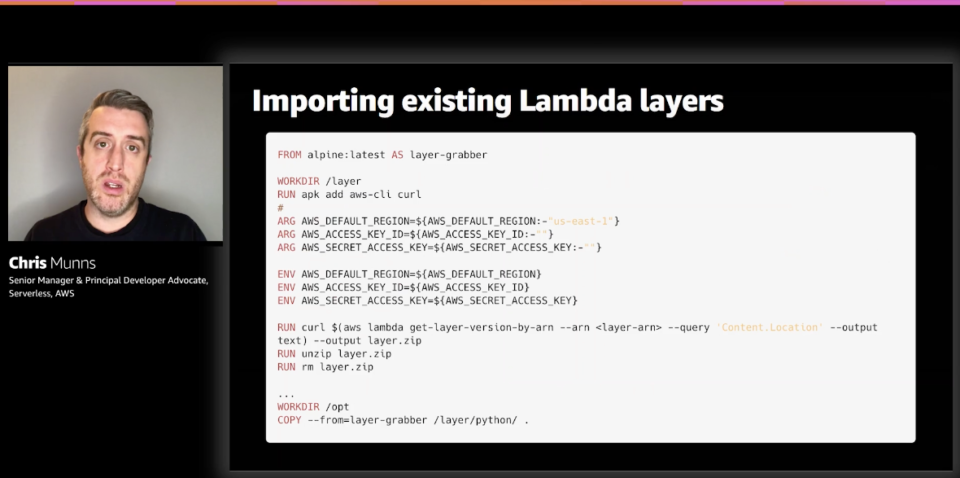 [セッションレポート]Lambdaのコンテナイメージサポートについておさらい SVS209 Introducing container image support for AWS Lambda ...