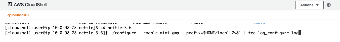 AWS CloudShellでEmacsをビルドして使ってみた #reinvent | DevelopersIO