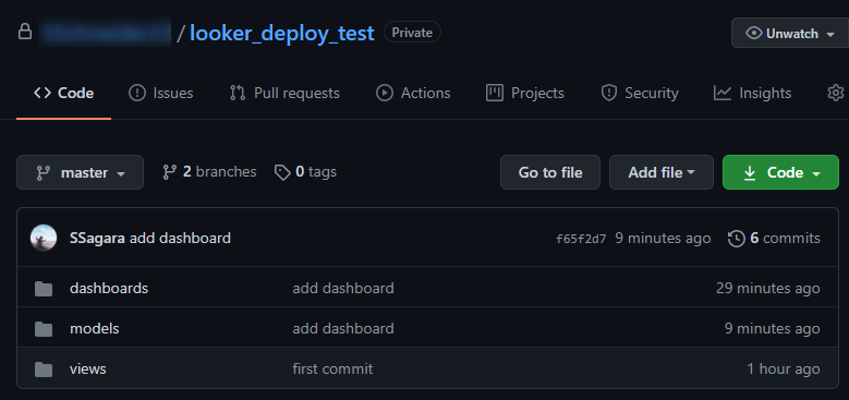 LookML Dashboard含むLookMLファイルの開発環境 本番環境へのデプロイをWebhook使って試してみた #looker ...