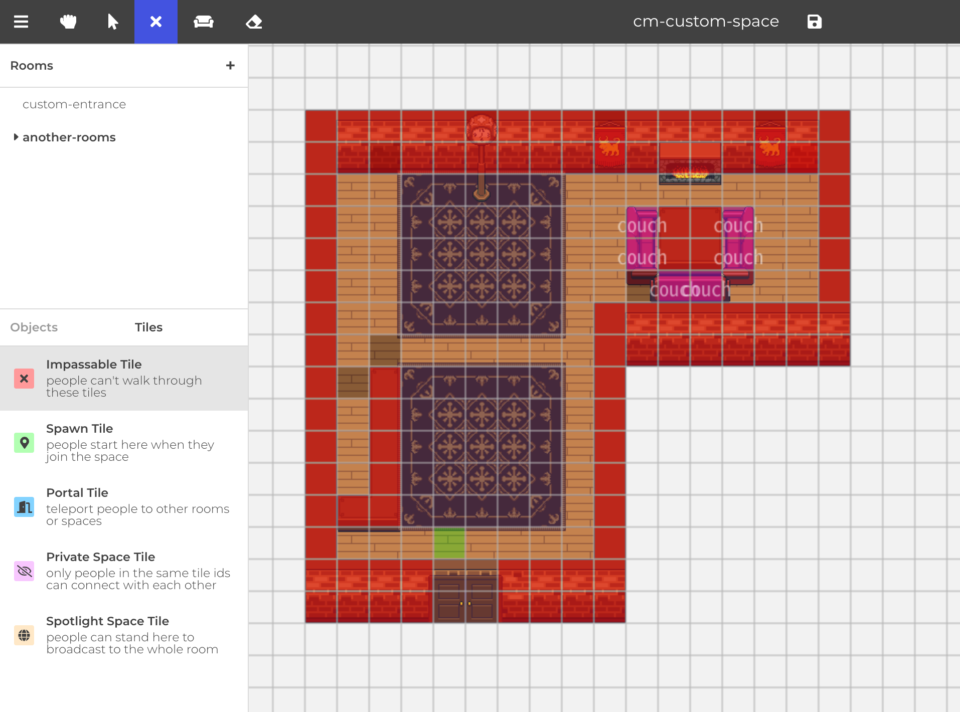 Gather.Town のマップ作成機能「Mapmaker」でカスタムスペースを1から作成する手順まとめ | DevelopersIO