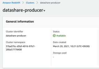 [新機能] Amazon Redshift Data Sharing がGAになったので試してみました | DevelopersIO