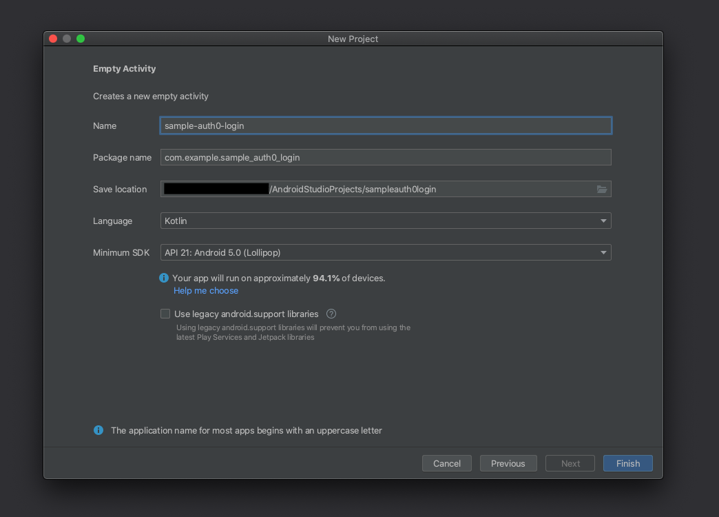 【Android】Auth0 公式のクイックスタートを参考に Kotlin でユニバーサルログインを組み込んでみた | DevelopersIO