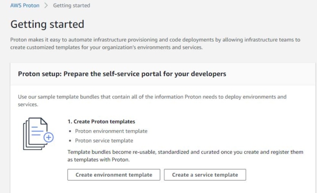 Introduction to AWS proton | DevelopersIO