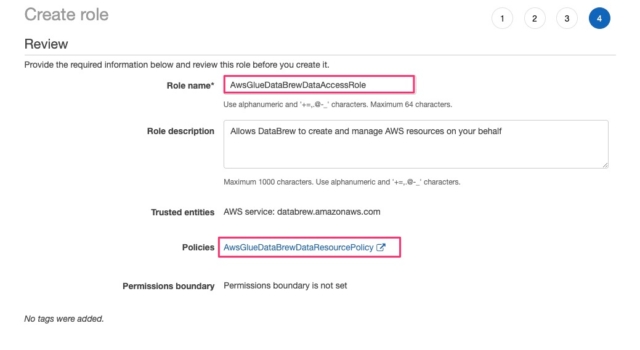 AWS Glue DataBrew を使ってみた | DevelopersIO