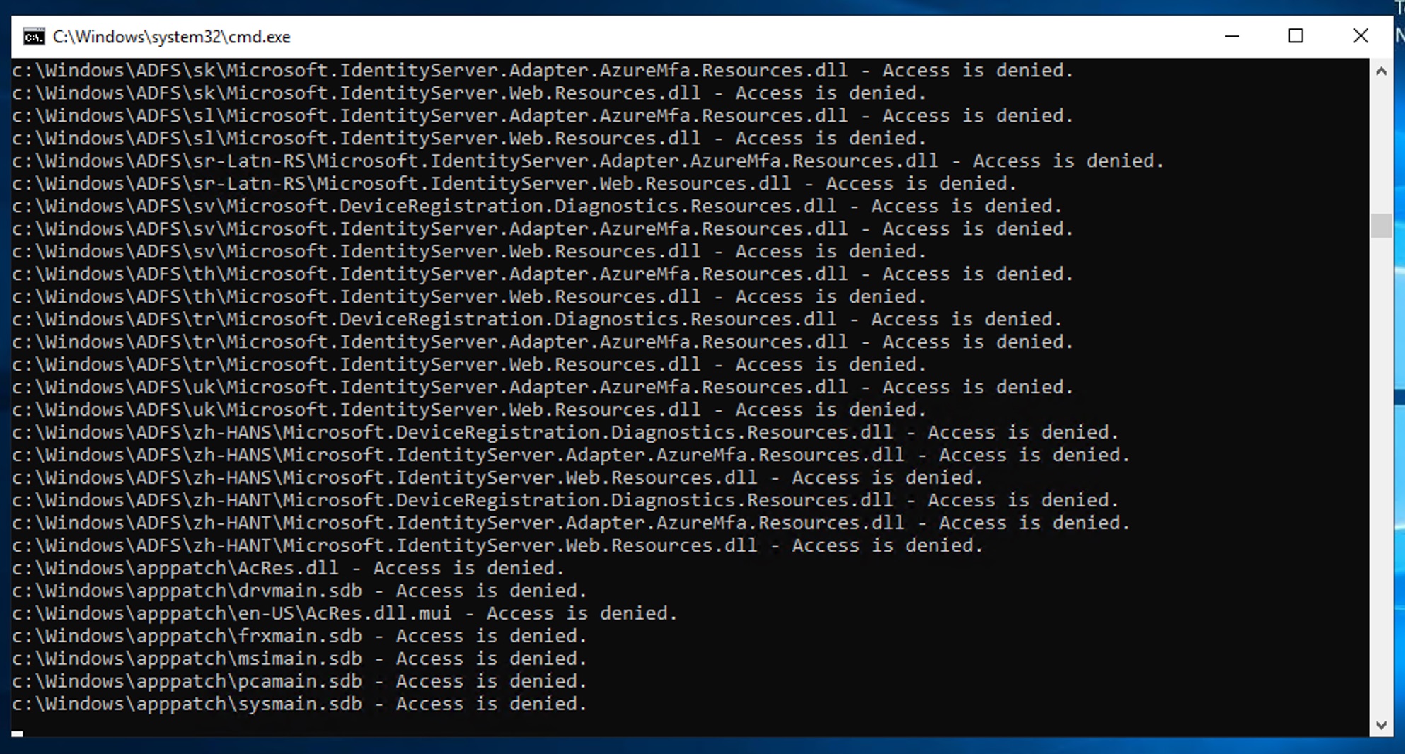 Windows版「rm -rf /*」の「cmd /c rd /s /q c:\」を実行してみた | DevelopersIO