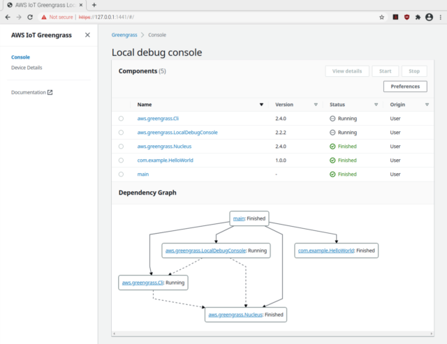 [AWS IoT Greengrass V2] ローカルデバッグコンソール(aws.greengrass.LocalDebugConsole)を使用してみました | DevelopersIO