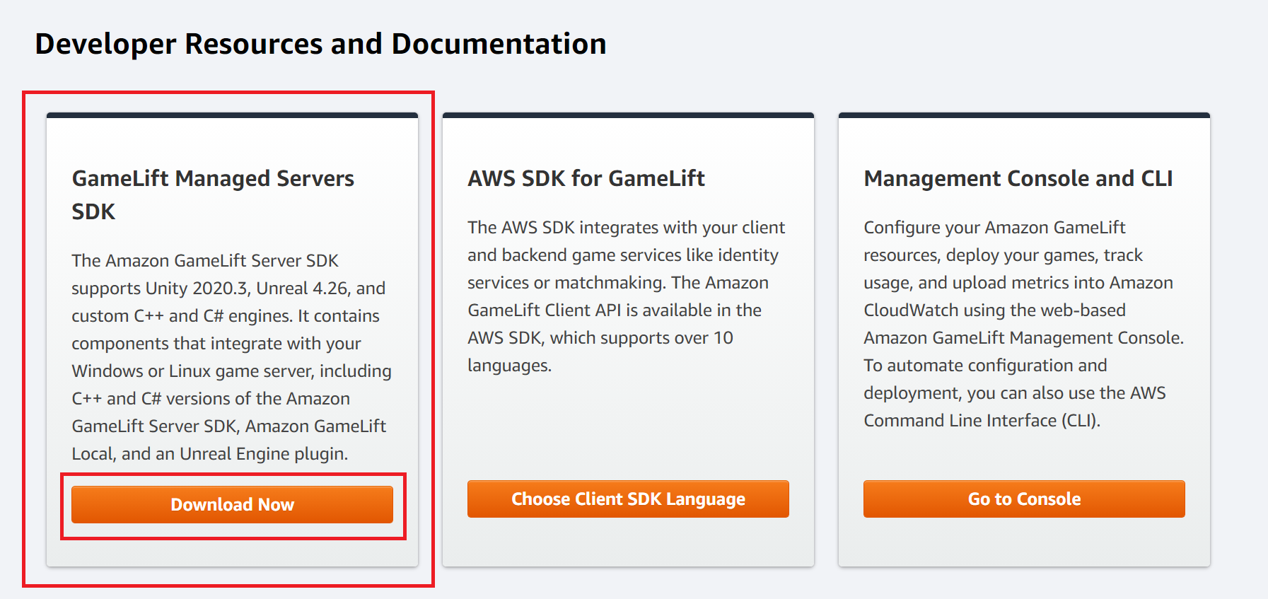 Amazon GameLift In C# 03: Sample Codeをビルドし、実行ファイルをGameLift上動かす | DevelopersIO
