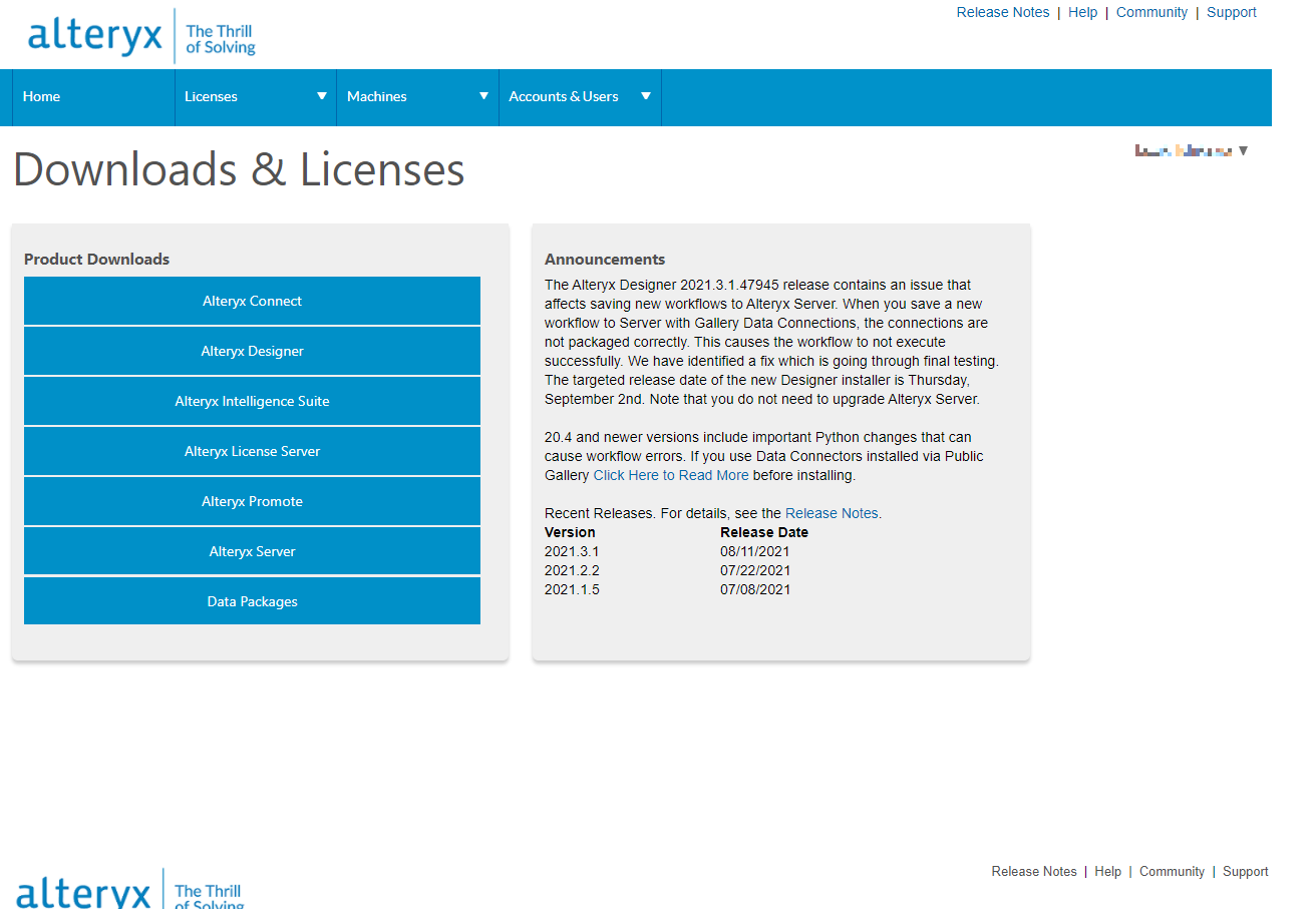Alteryxライセンスポータルで効率的にライセンス管理をしよう！（2021年9月版） | DevelopersIO