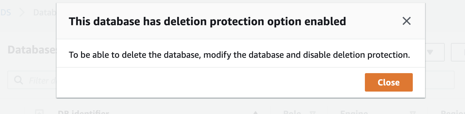 RDS-CloudFormation Delete and Update Protection | DevelopersIO