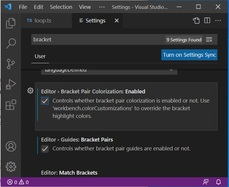 メンテナンスされなくなった Bracket Pair Colorizer 2 から VS Code に標準搭載の括弧記号色付け機能に ...