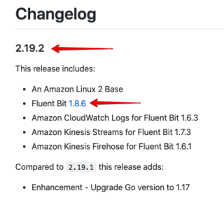 FireLens（Fluent Bit）で利用するaws-for-fluent-bitイメージ内のFlunet Bitのバージョン確認方法 | DevelopersIO