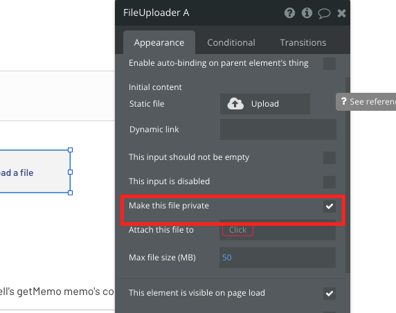 [bubble] File Uploader要素を使ってアプリ内からファイルアップロードをしてみた | DevelopersIO