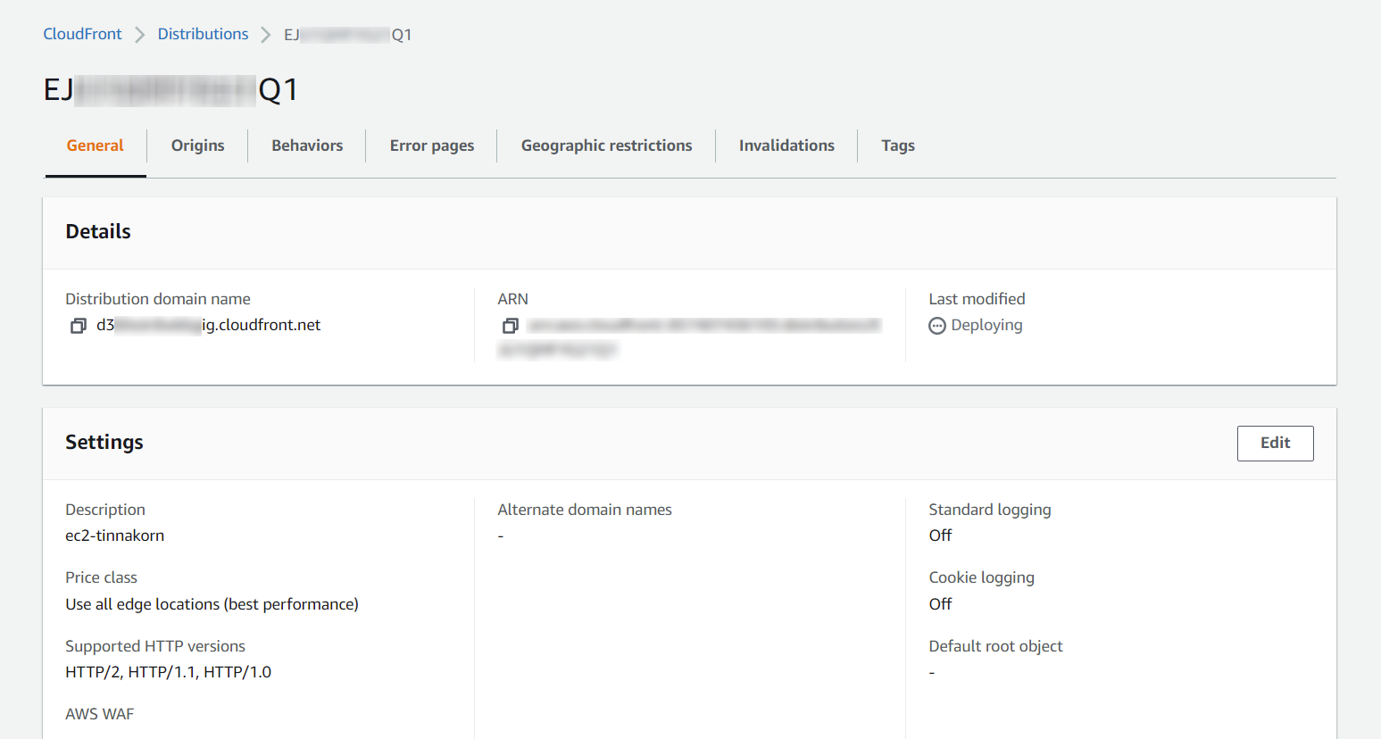 วิธีการแสดงผลเว็บไซต์ที่สร้างจาก EC2 ด้วย CloudFront | DevelopersIO