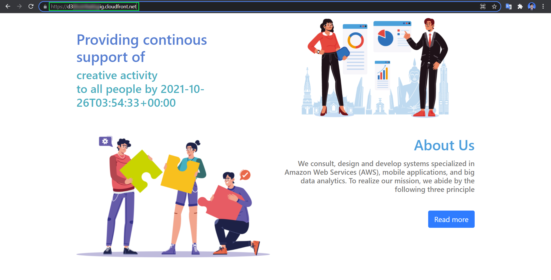วิธีการแสดงผลเว็บไซต์ที่สร้างจาก EC2 ด้วย CloudFront | DevelopersIO