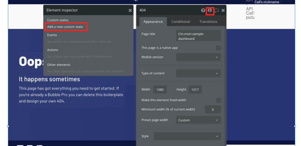 [bubble] Custom stateを使ったアプリの制御を試してみる | DevelopersIO