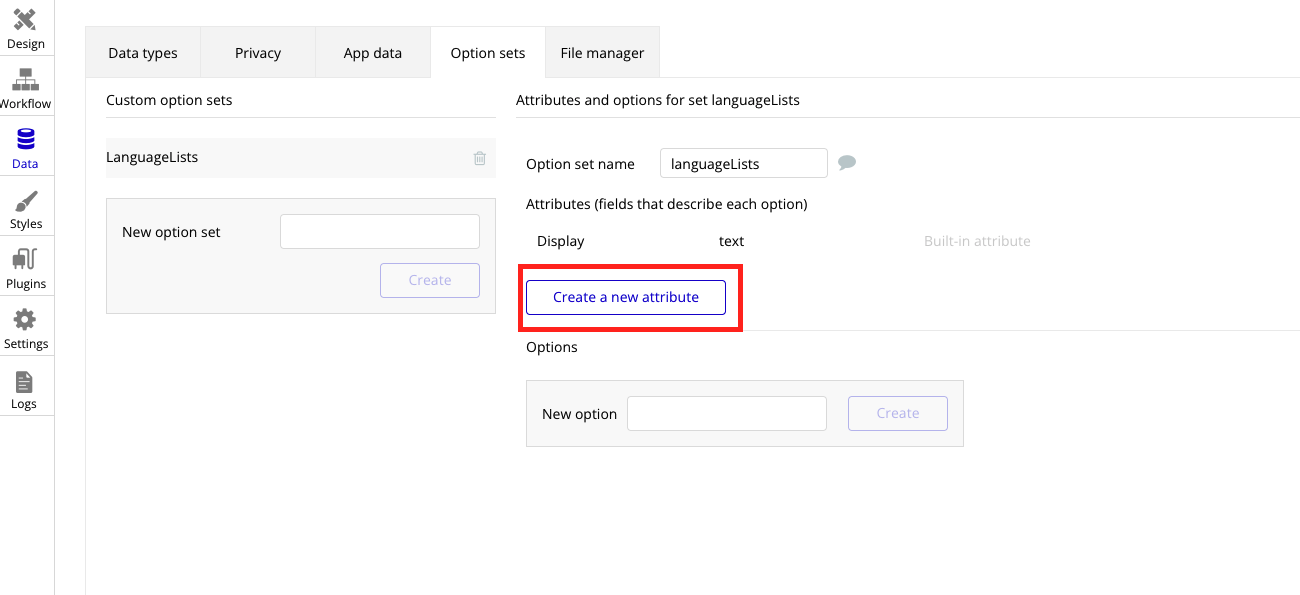 [bubble] Option Setsを使って選択肢のリストを管理する | DevelopersIO