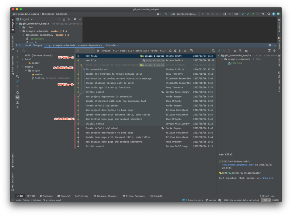 IntellijでGit Submoduleを使ってみる | DevelopersIO