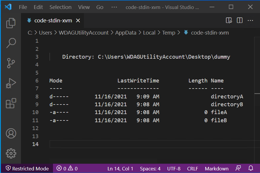 コマンドの実行結果を VS Code で開く方法 | DevelopersIO