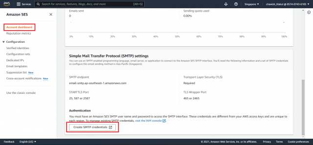 AWS: SES การตั้งค่า SMTP พื้นฐาน | DevelopersIO