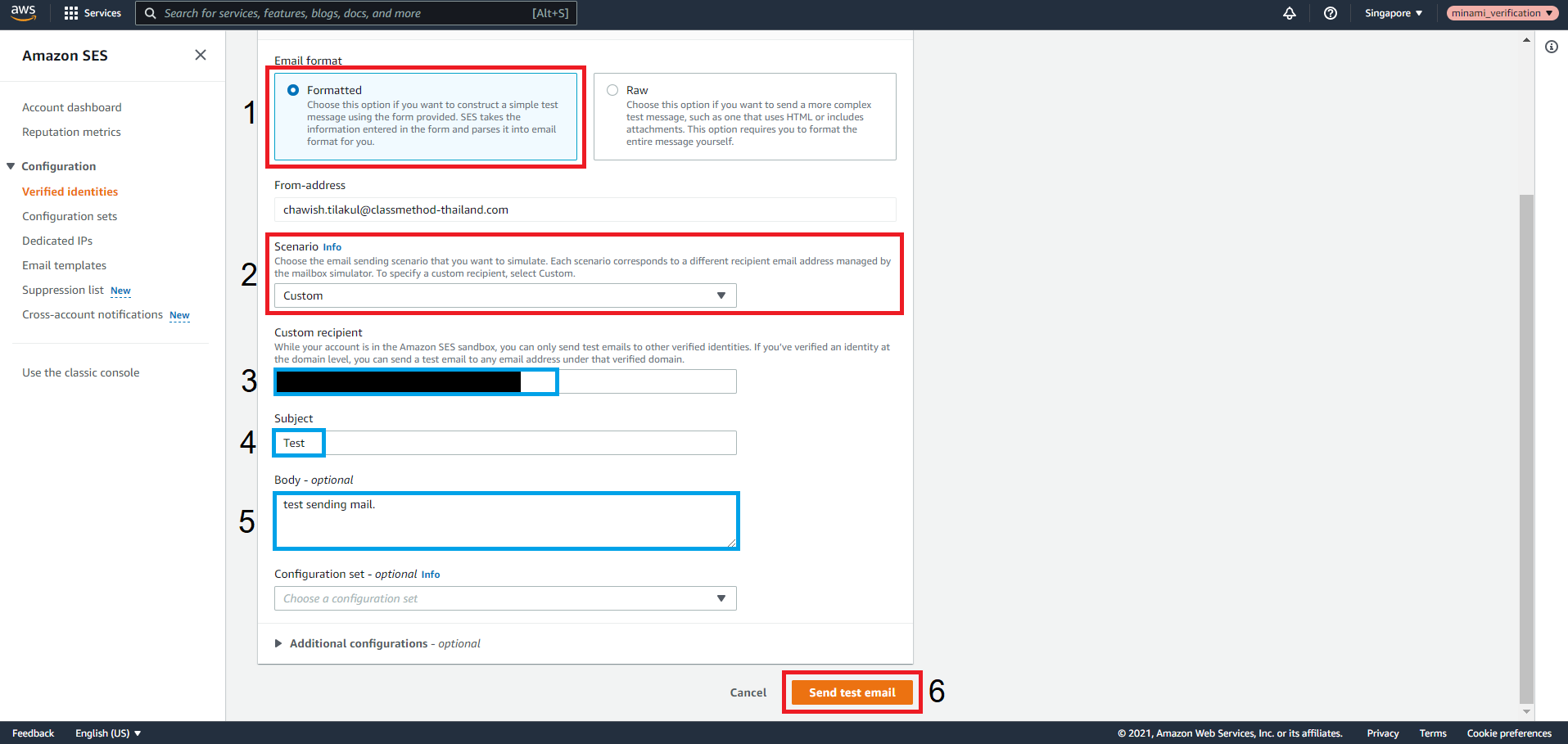 AWS การตั้งค่าพื้นฐานเพื่อใช้งาน SES (Simple Email Service) | DevelopersIO