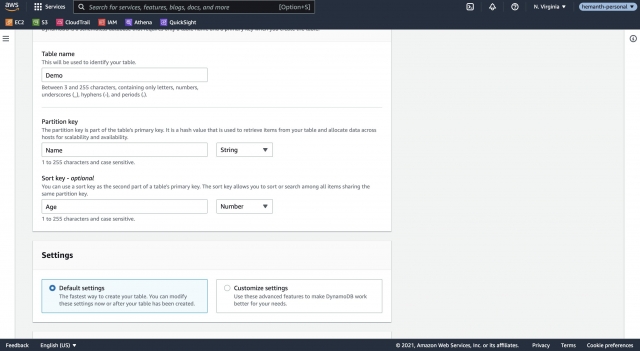Creating Json Formatted Data File Using Dynamodb And Vi Editor Developersio