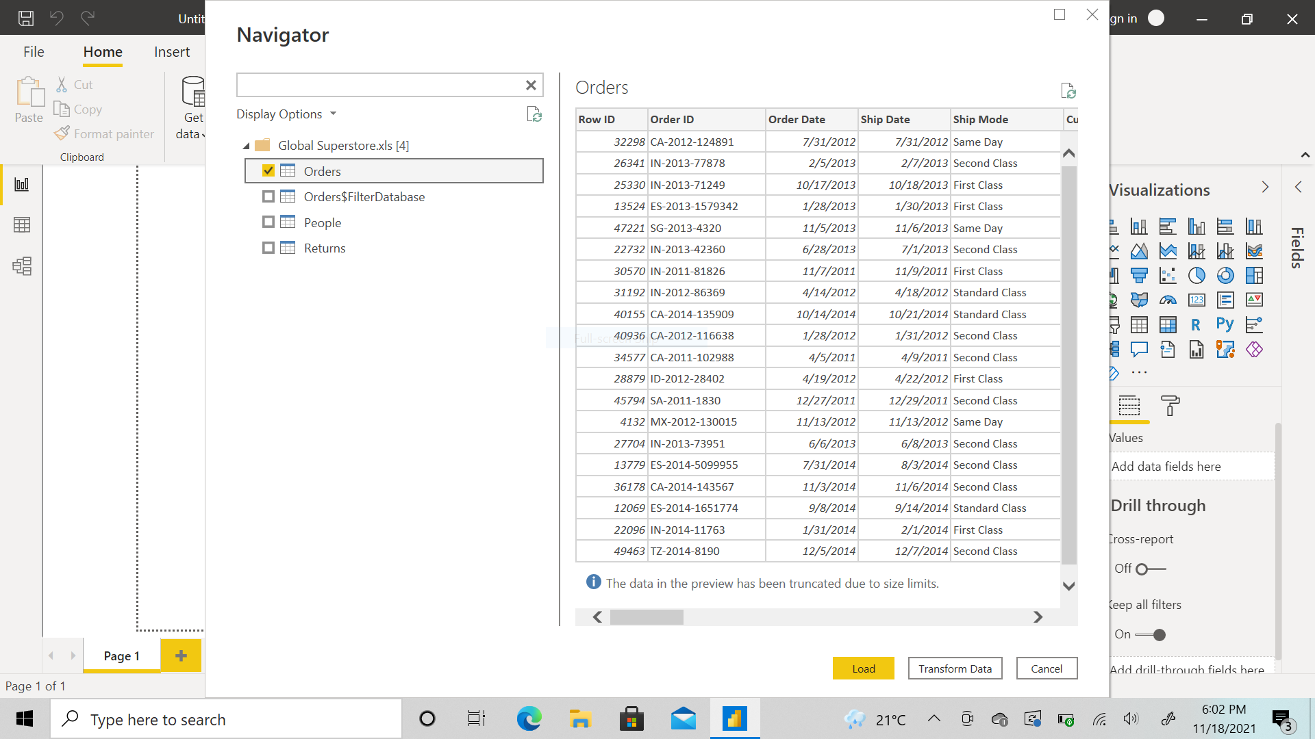 Visualisation of Year Wise Profit Distribution of a Superstore data ...