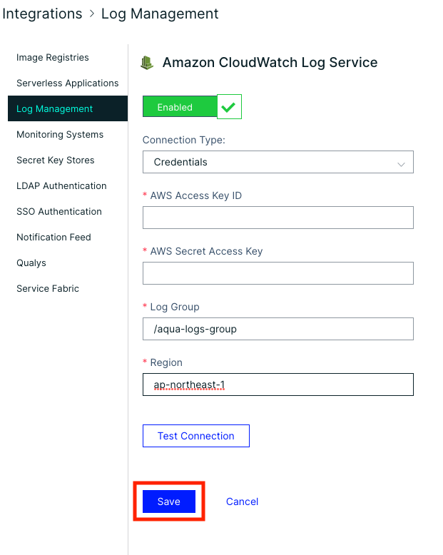 Aqua EnterpriseからCloudWatch Logsにログ出力してみた | DevelopersIO
