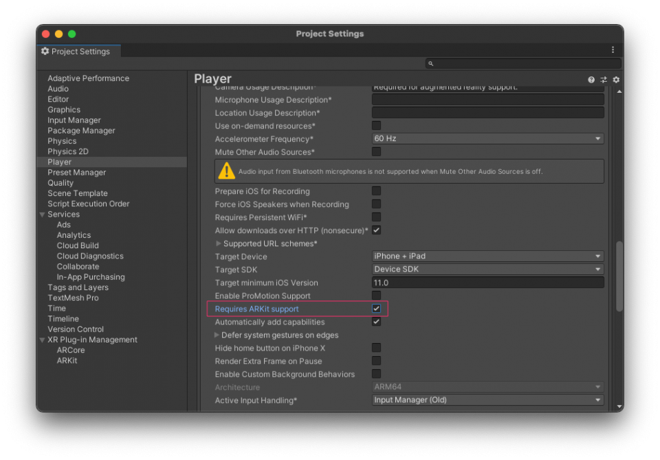 Unity AR入門 平面検出して仮想空間にボールを置いてみた | DevelopersIO