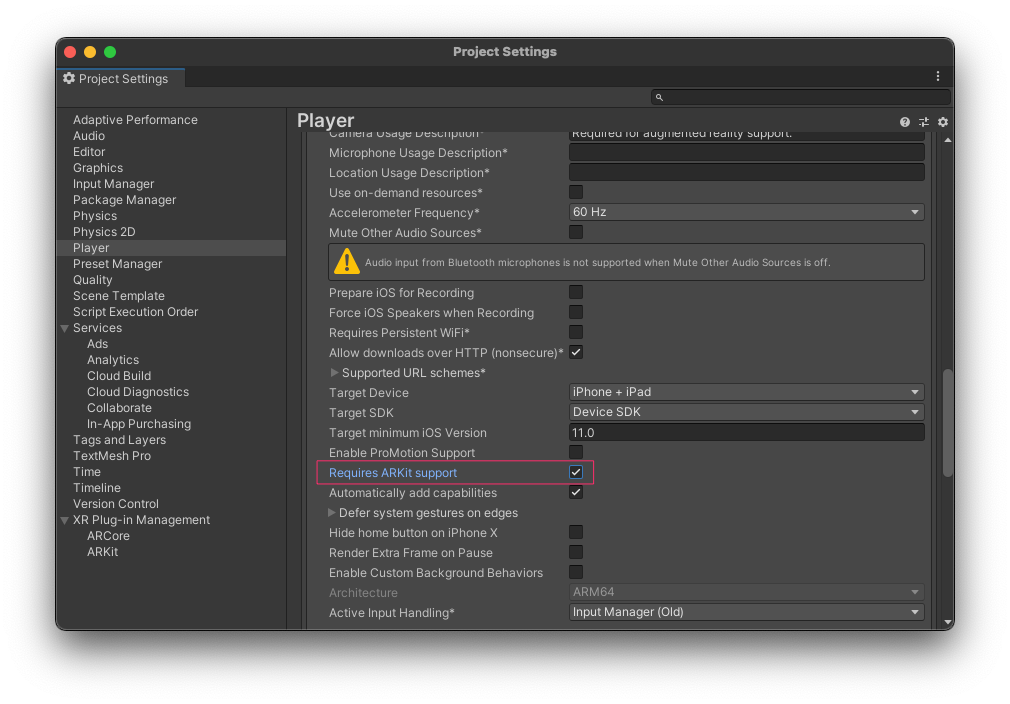 Unity AR入門 平面検出して仮想空間にボールを置いてみた | DevelopersIO