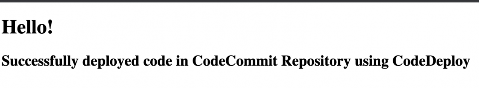 Aws Cliでcodecommitを使用してgitリポジトリを作成し、codepipelineを使用してcodecommitリポジトリのコードをデプロイしてみた。 Developersio