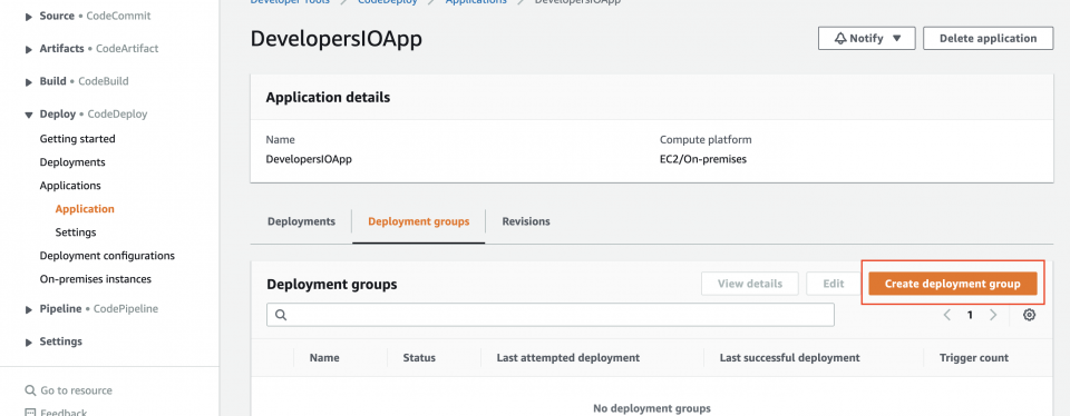 I Tried To Setup Aws Codepipeline And Aws Codedeploy To Deploy Application On Amazon Ec2 Using