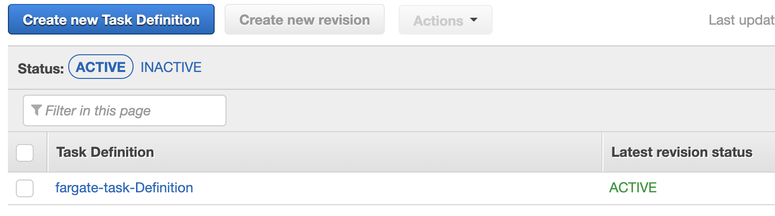 Aws Cliでfargateを使用してecsクラスターの作成し、lambdaを使用してecsイベントをcloudwatchログに書き込んでみ
