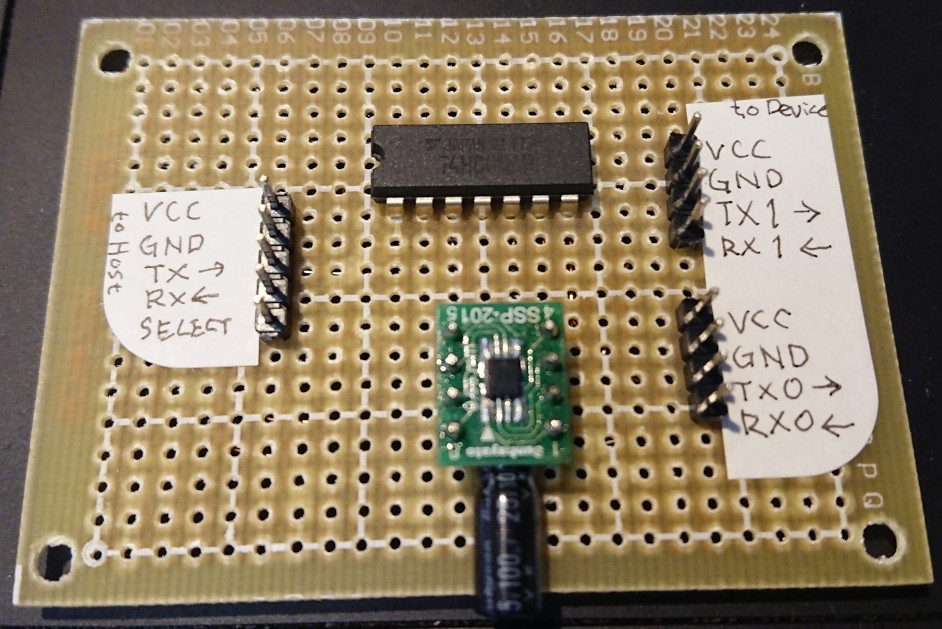 UARTを切り替えて複数のデバイスを接続したいときの一手 | DevelopersIO