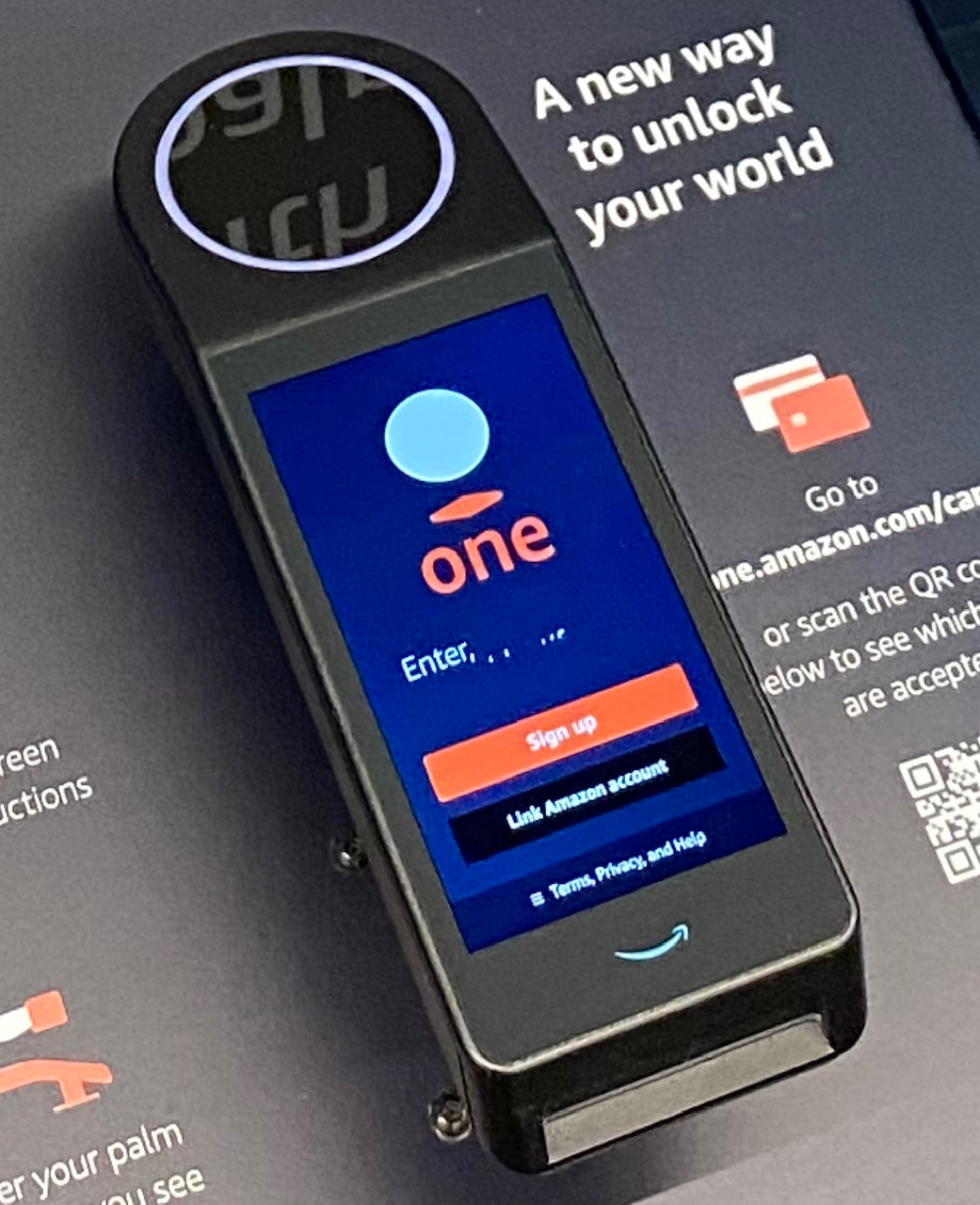 [現地レポート]Amazon Oneを用いたストレスフリーな入退店と支払い体験 | DevelopersIO