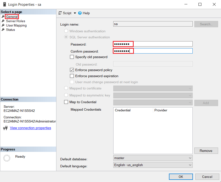การสร้าง Microsoft SQL Server 2019 Standard ใน Windows Server 2019 บน ...