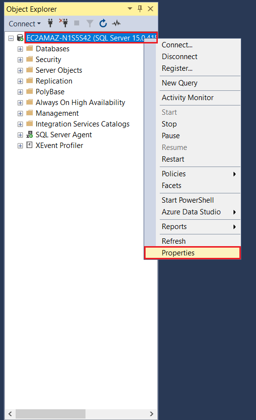 การสร้าง Microsoft SQL Server 2019 Standard ใน Windows Server 2019 บน ...