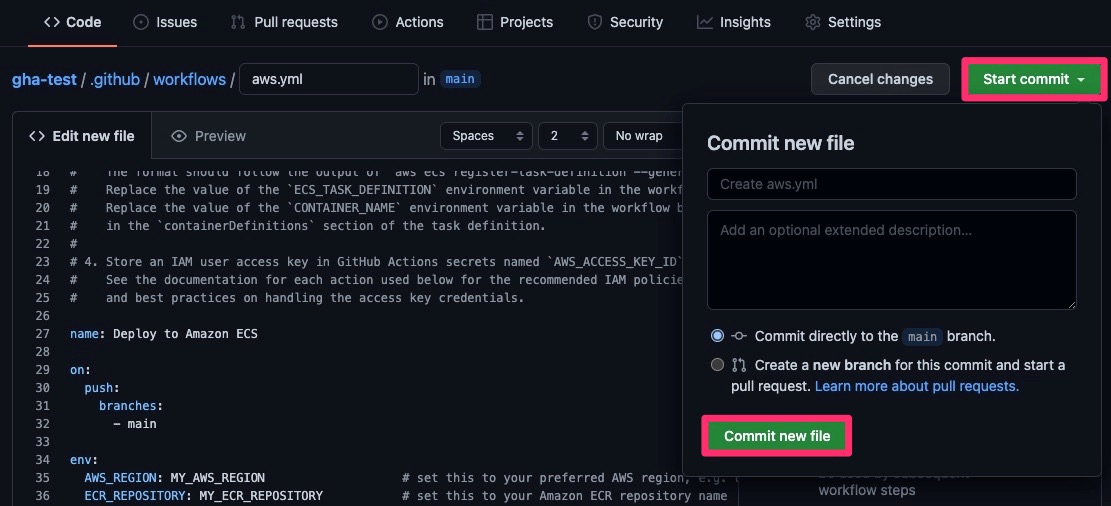 [初心者向け] GitHub ActionsからECS FargateにCI/CDしてみた | DevelopersIO