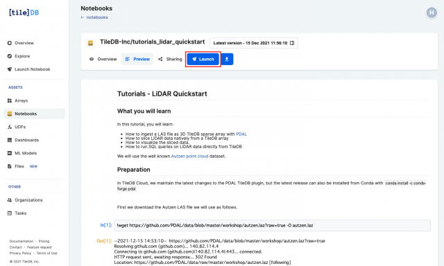 多次元配列に特化したユニバーサル・データエンジン「tileDB」でLiDARデータを3Dグラフ化してみた | DevelopersIO