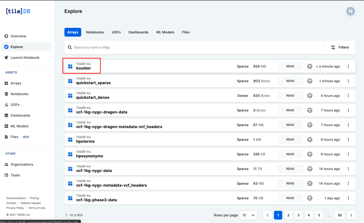 多次元配列に特化したユニバーサル・データエンジン「tileDB」でLiDARデータを3Dグラフ化してみた | DevelopersIO